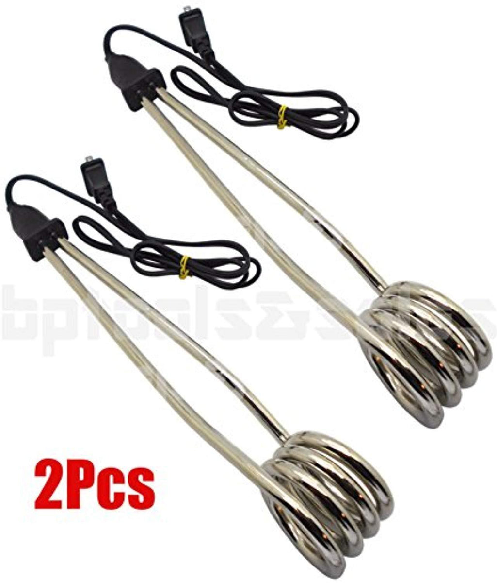 110v/1000w Water Heater Portable Electric Immersion Element Boiler Tra ...